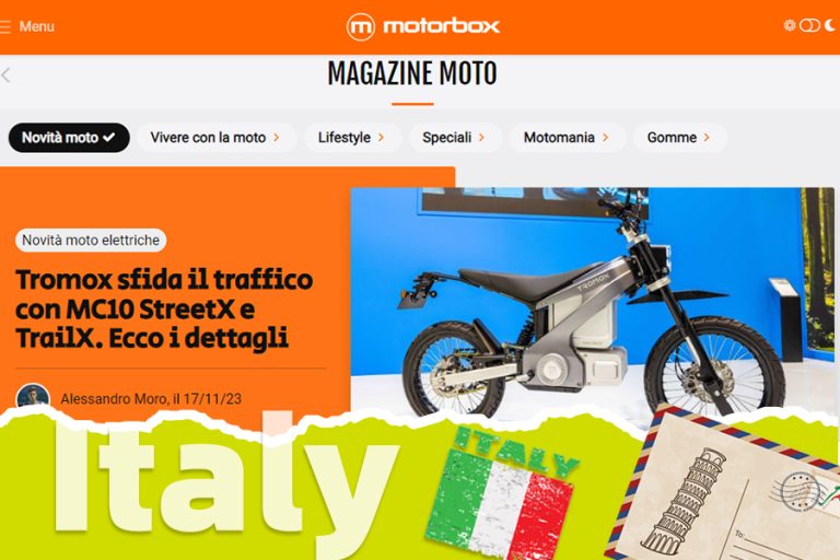 地图上的声音 | 意大利视角下的MC10 – Tromox – 摩兽出行科技